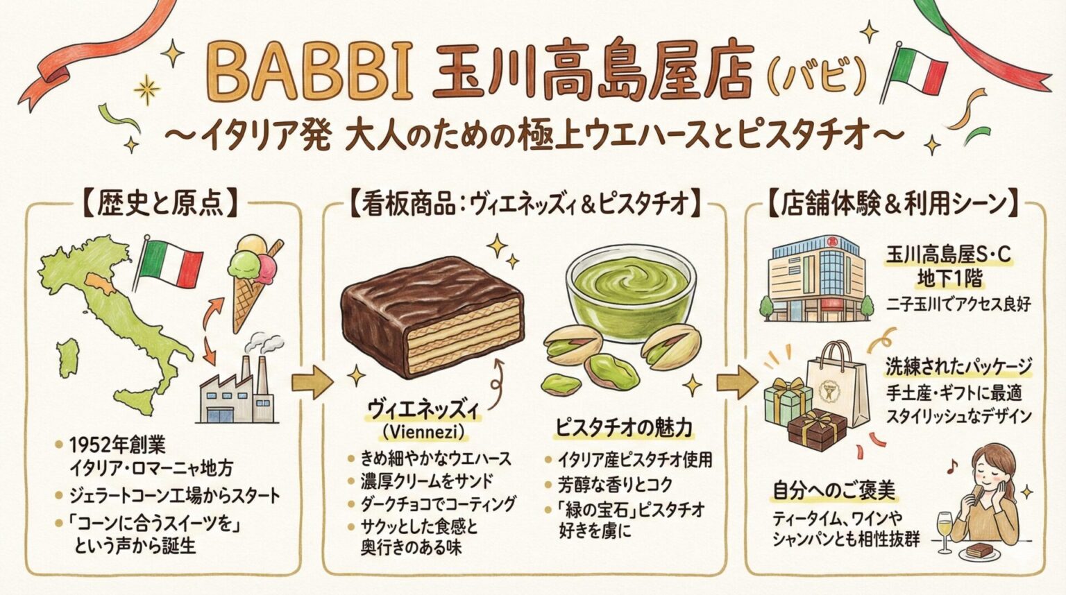 BABBI 玉川高島屋店 （バビ） - 二子玉川ラボ｜二子玉川研究所